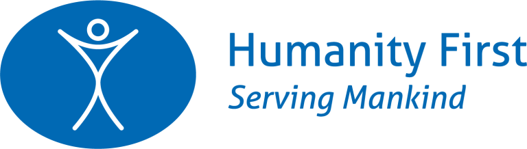Humanity First Blue Logo Horizontal - Humanity First International